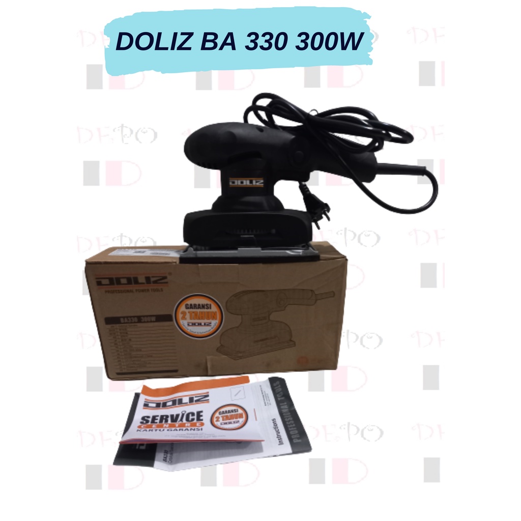 Jual Mesin Amplas Persegi Doliz BA 330 Orbital Sander Round | Shopee ...