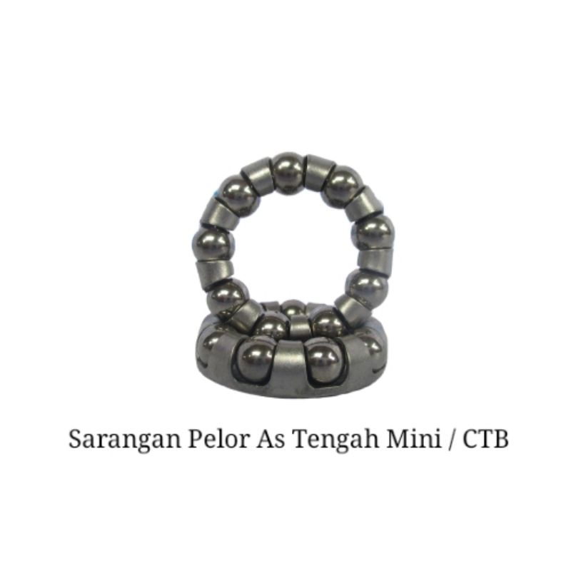 Jual Sarang Pelor Gotri As Gear Tengah Sepeda Mini CTB Federal 1/4 x 9 ...
