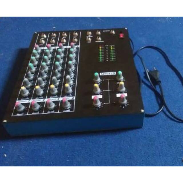 Jual Audio Mixer 4 Channel rakitan Kit plus Effect | Shopee Indonesia