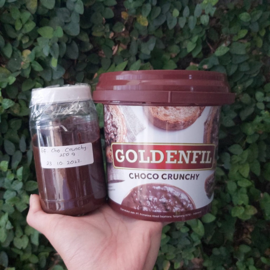 Jual repack Goldenfil choco crunchy 250gr goldenfil choco crunchy ...