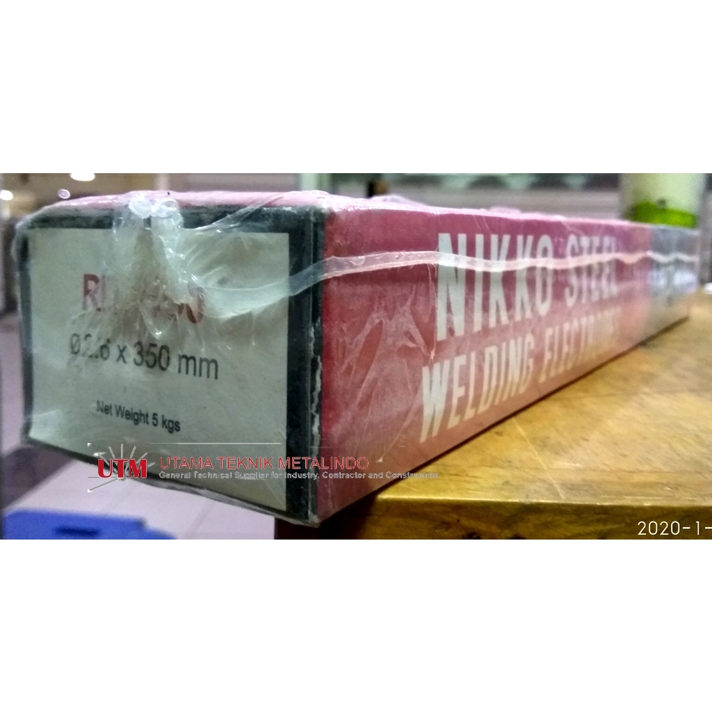 Jual Kawat Las NIKKO RD-460 - AWS E 6013 Dia 2,6mm|3,2mm|4,0mm 5kg | Shopee Indonesia