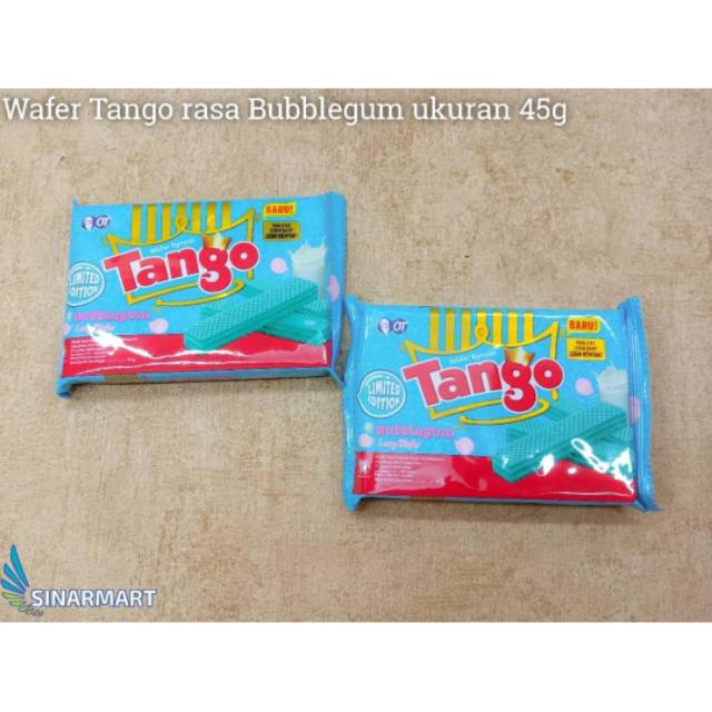 Jual WAFER TANGO RASA BUBBLEGUM 47g | Shopee Indonesia