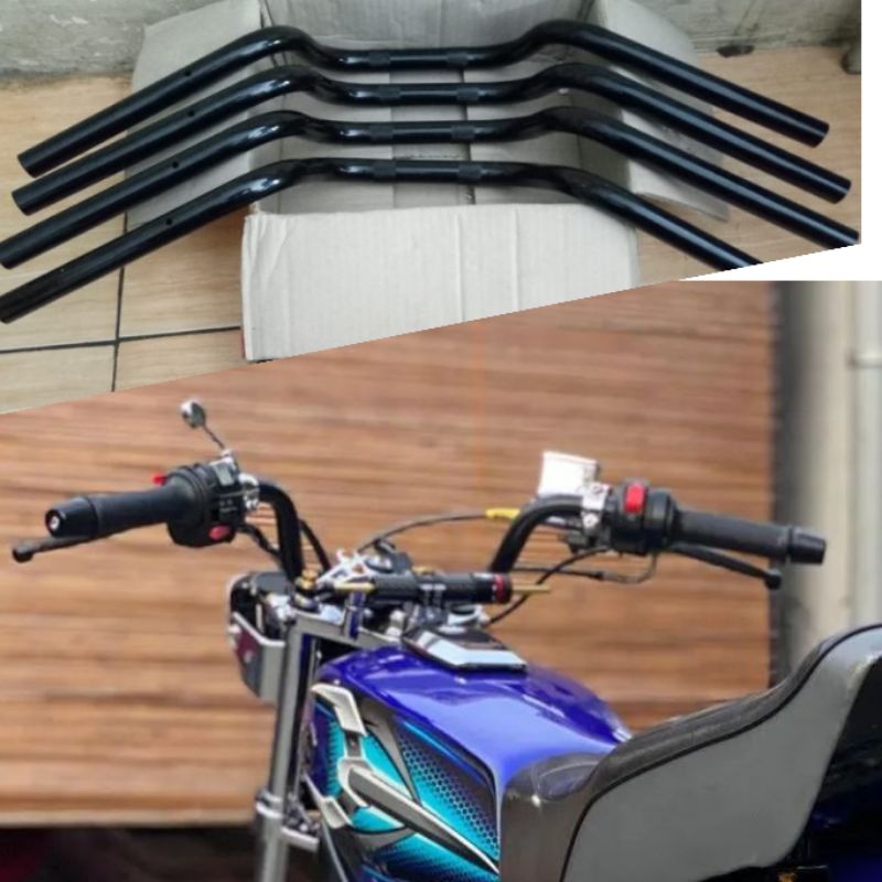 Jual Stang Stir hitam Rx King style bandung | Shopee Indonesia