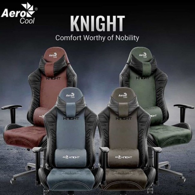 Jual Aerocool Knight Gaming Chair - STEEL BLUE | Shopee Indonesia