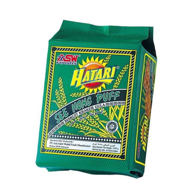 Jual Hatari Crackers See Hong Puff Sugar Original / Margarin / Kelapa ...