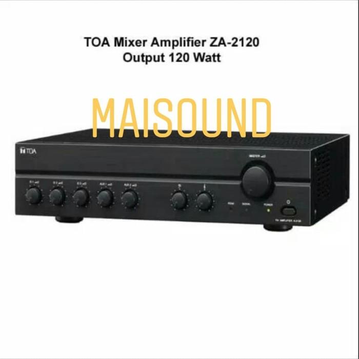 Jual Amplifier TOA ZA-2120 / ZA2120 / ZA 2120 Ampli 120 Watt | Shopee ...