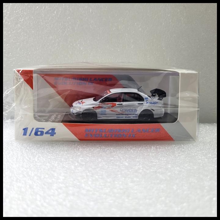 Jual Cm Model 1/64 Mitsubishi Lancer Evolution Voltex Ix White Race ...