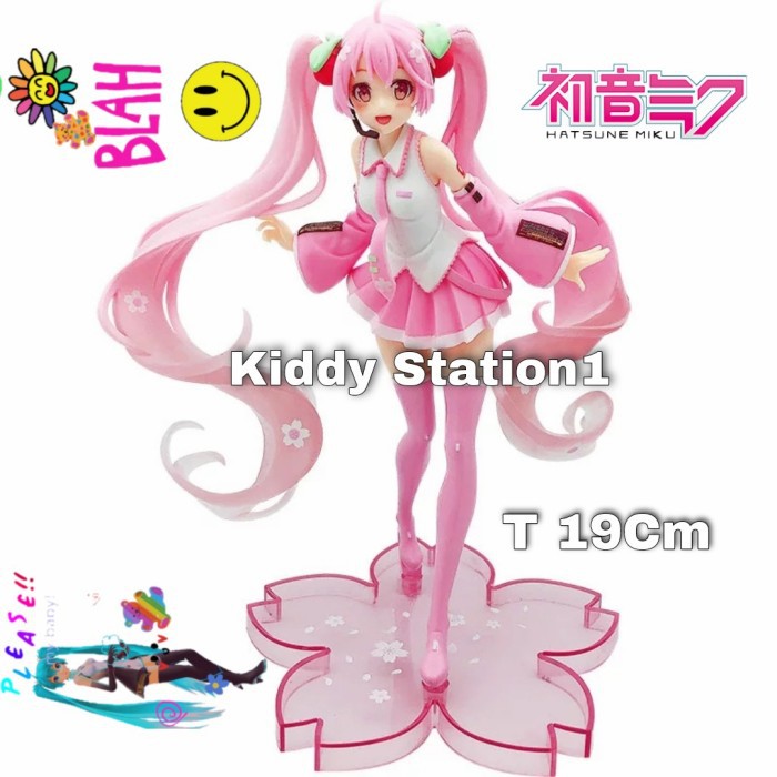 Jual Action Figure Hatsune Miku Sakura Pink Cherry Blossom | Shopee ...