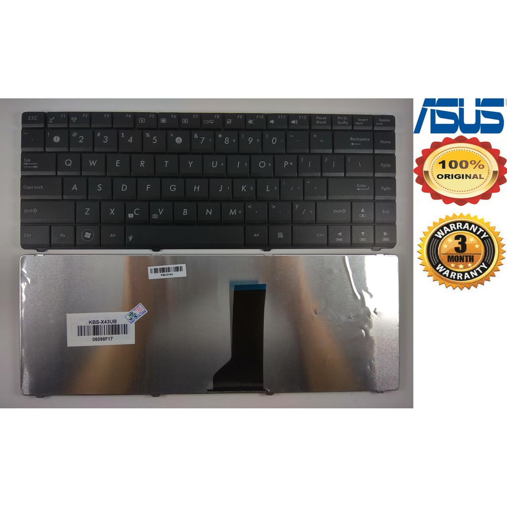Jual Keyboard Original ASUS X44H X43 X43S X44 X44C Series Black ...