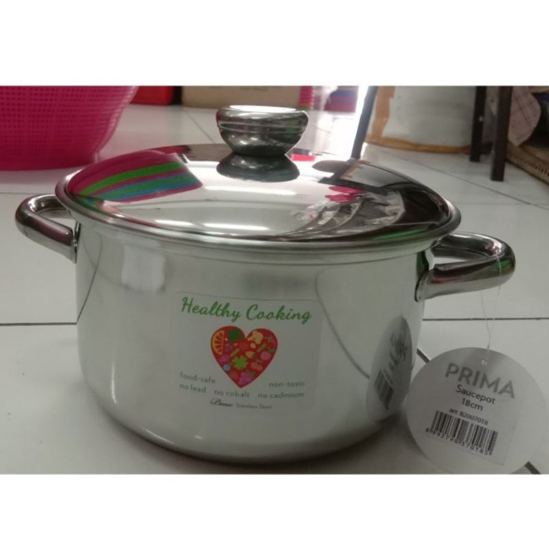 Jual Panci Bima 16cm/18cm/20cm • Saucepot Bima Ori • Panci Bima Ori ...