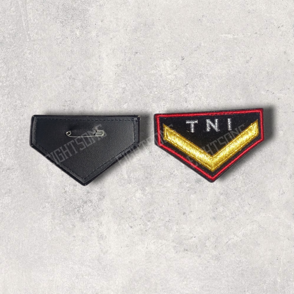 Jual Pangkat PDU Upacara List Merah TNI AD Tentara Serda Sertu List Lis ...