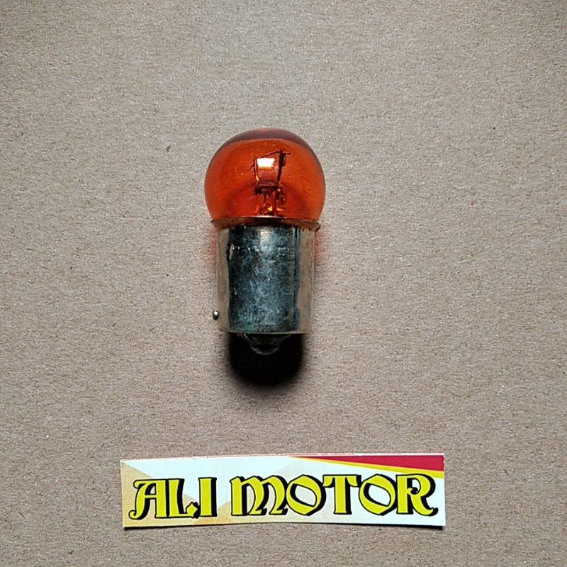 Jual Lampu bohlam kaki 1 sein/stop viar verza megapro monosok 12v-8w ...