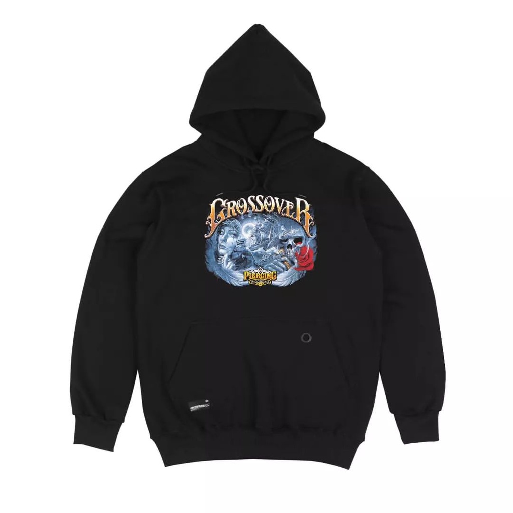 Jual HOODIE CROSSOVER X PI EBIE BLACK | Shopee Indonesia