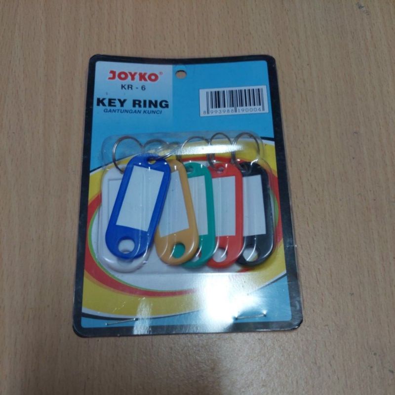 Jual Key Ring KR-6 Joyko (1 Set) / Gantungan Kunci KR-6 Joyko | Shopee ...