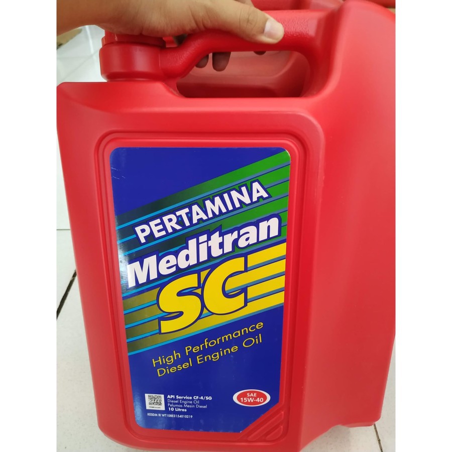 Jual Meditran SC Pertamina 15W-40 10 Liter | Shopee Indonesia