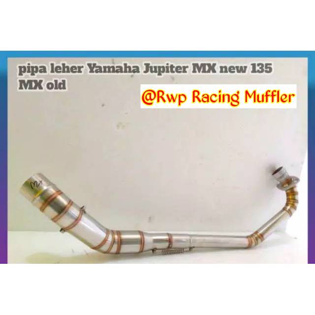 Jual Leher knalpot header pipa knalpot full cacing leher mx new135 ...