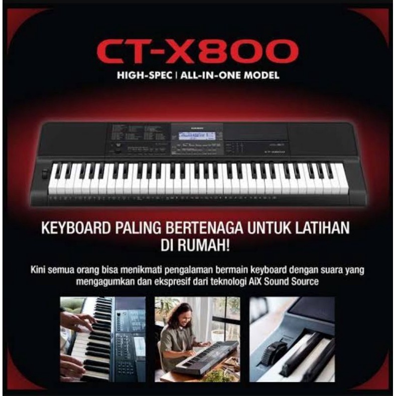 Jual Keyboard Casio CTX800 CTX 800 Original | Shopee Indonesia