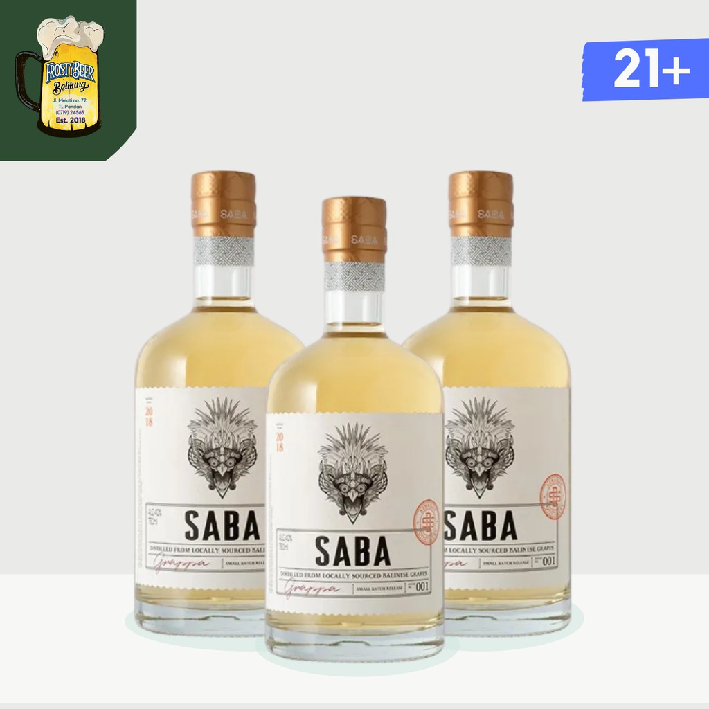 Jual Sababay SABA Grappa 40% 750 ml - Premium Quality - Wangi - Mulus ...