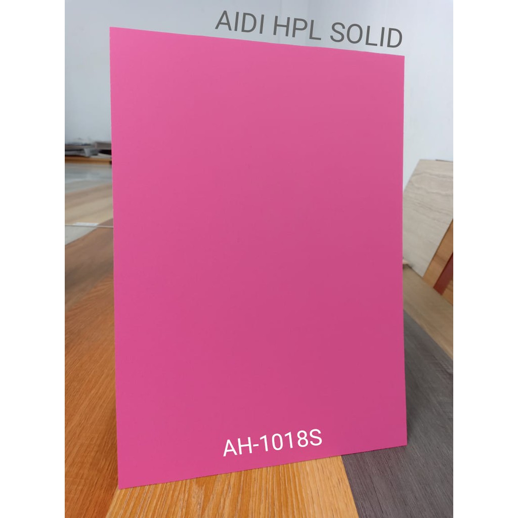 Jual AH 1018S DEEP PINK HPL PINK TUA POLOS HPL SOLID MATT HPL PINK DOFF ...
