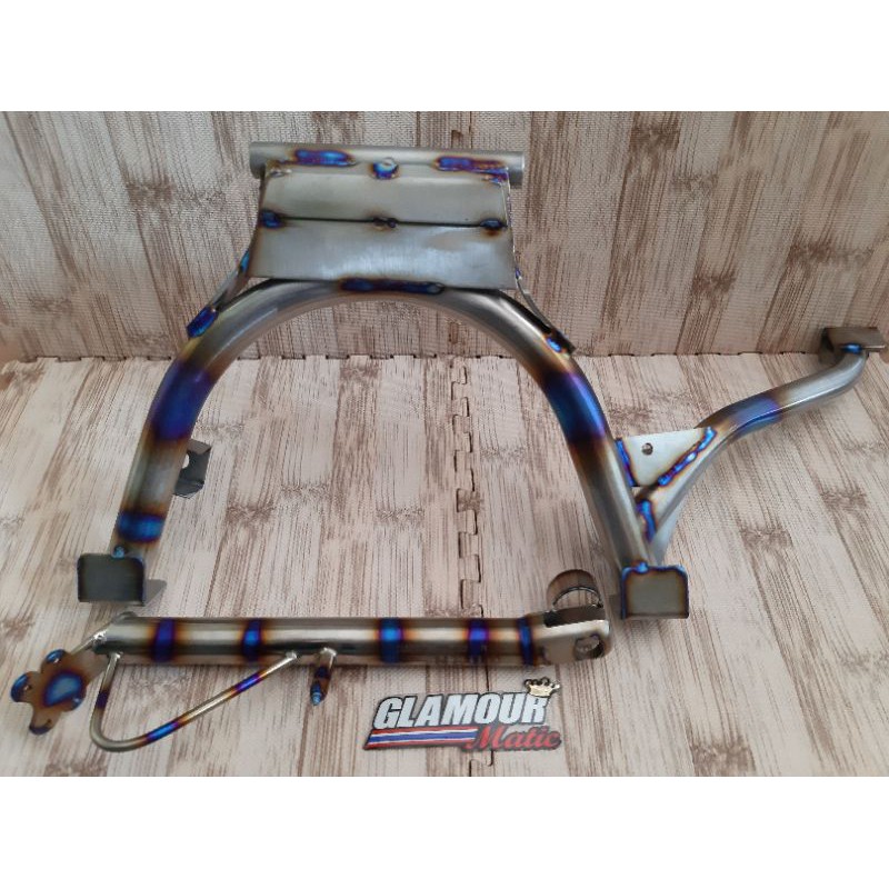 Jual standar nmax titanium burn mufac thailand | Shopee Indonesia