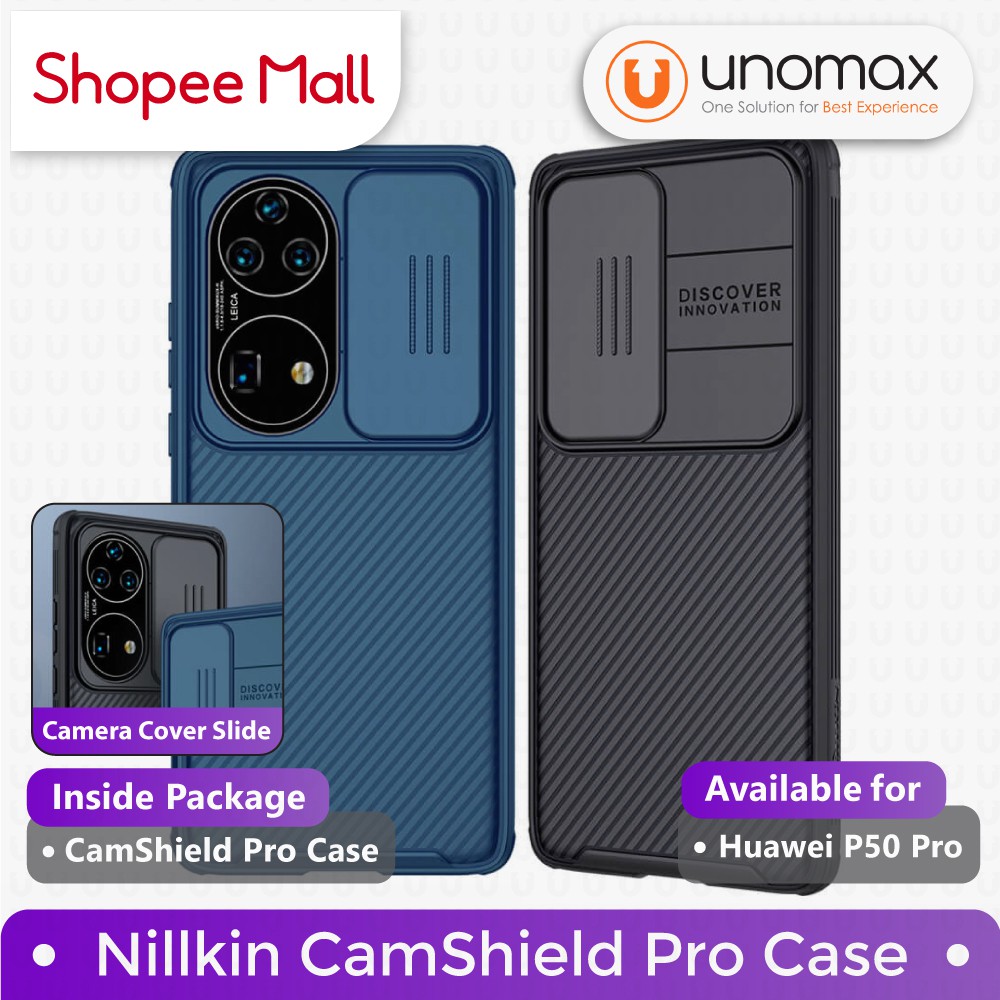 Jual Case Huawei P50 Pro Nillkin CamShield Pro Camera Cover Slide ...
