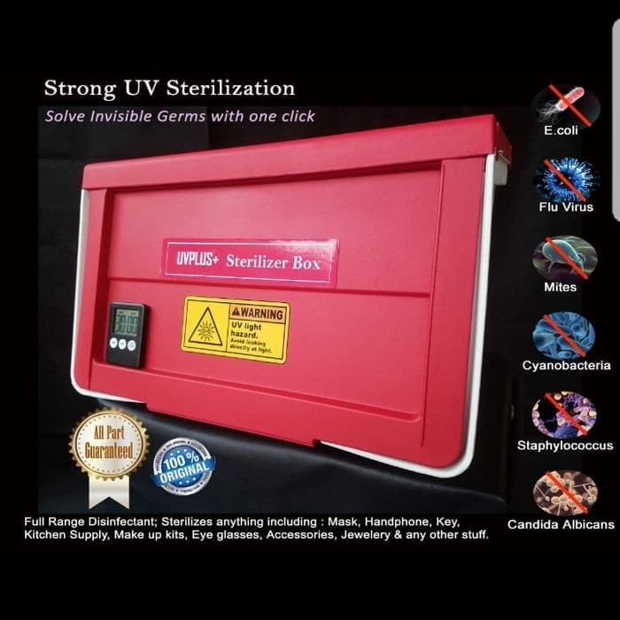 Jual UVC Box sterilizer kotak sterilisasi ultraviolet box sterilizer UV | Shopee Indonesia