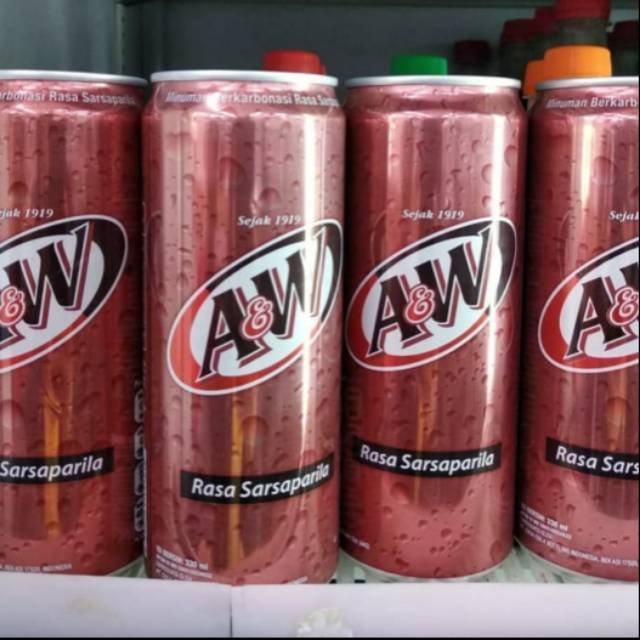 Jual Aw minuman kaleng / minuman AW / A&W 330ml | Shopee Indonesia
