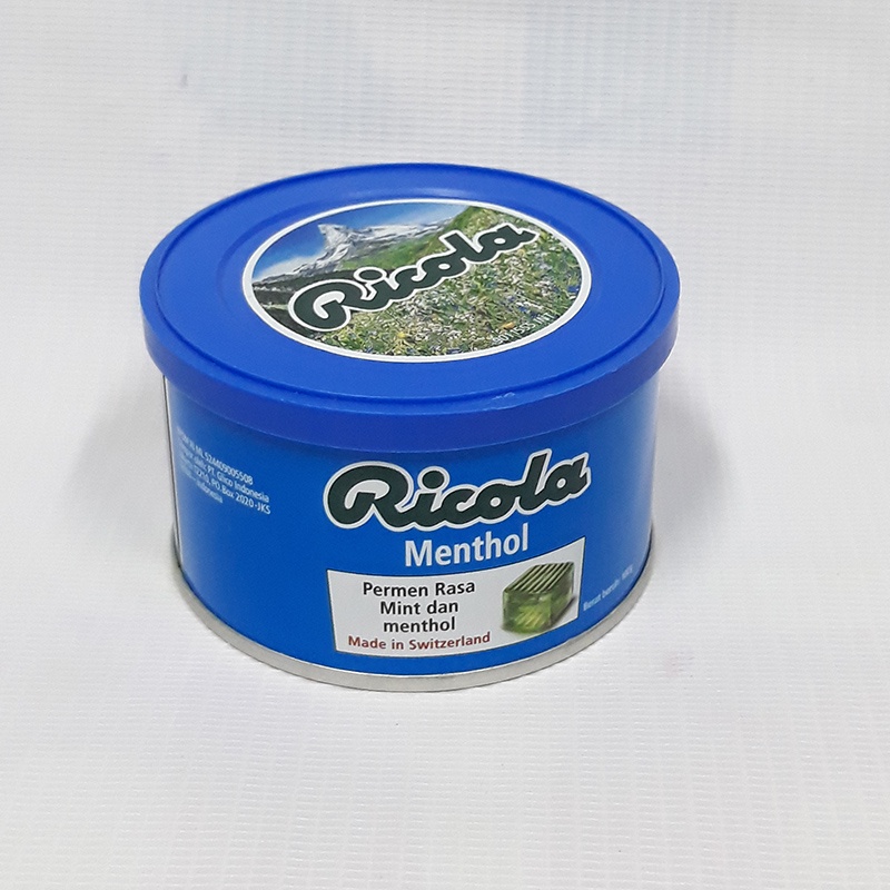 Jual Ricola Permen Menthol Tin 100Gr | Shopee Indonesia