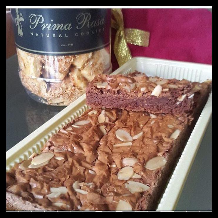 Jual SPECIAL!! KUE BROWNIES ALMOND ORIGINAL PRIMA RASA BANDUNG ...