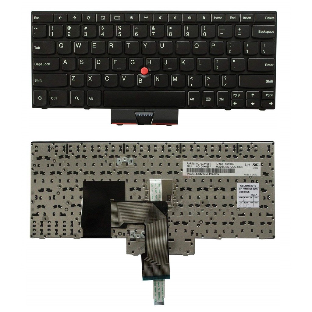 Jual Keyboard Laptop LENOVO Thinkpad E120, E125, E130 E135 Series Small ...