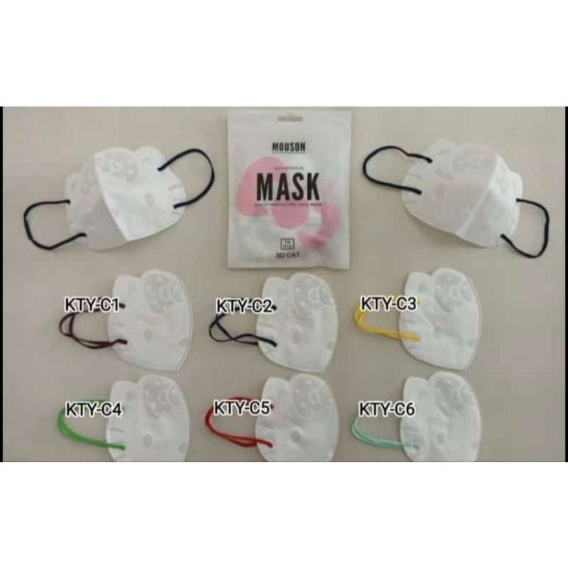 Jual Masker KN95 Mouson Hello Kitty - Limited edition (Remaja) | Shopee ...