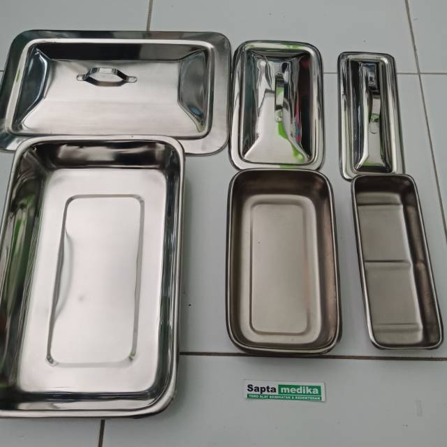 Jual Bak Instrumen 508 509 512 dengan tutup | Shopee Indonesia