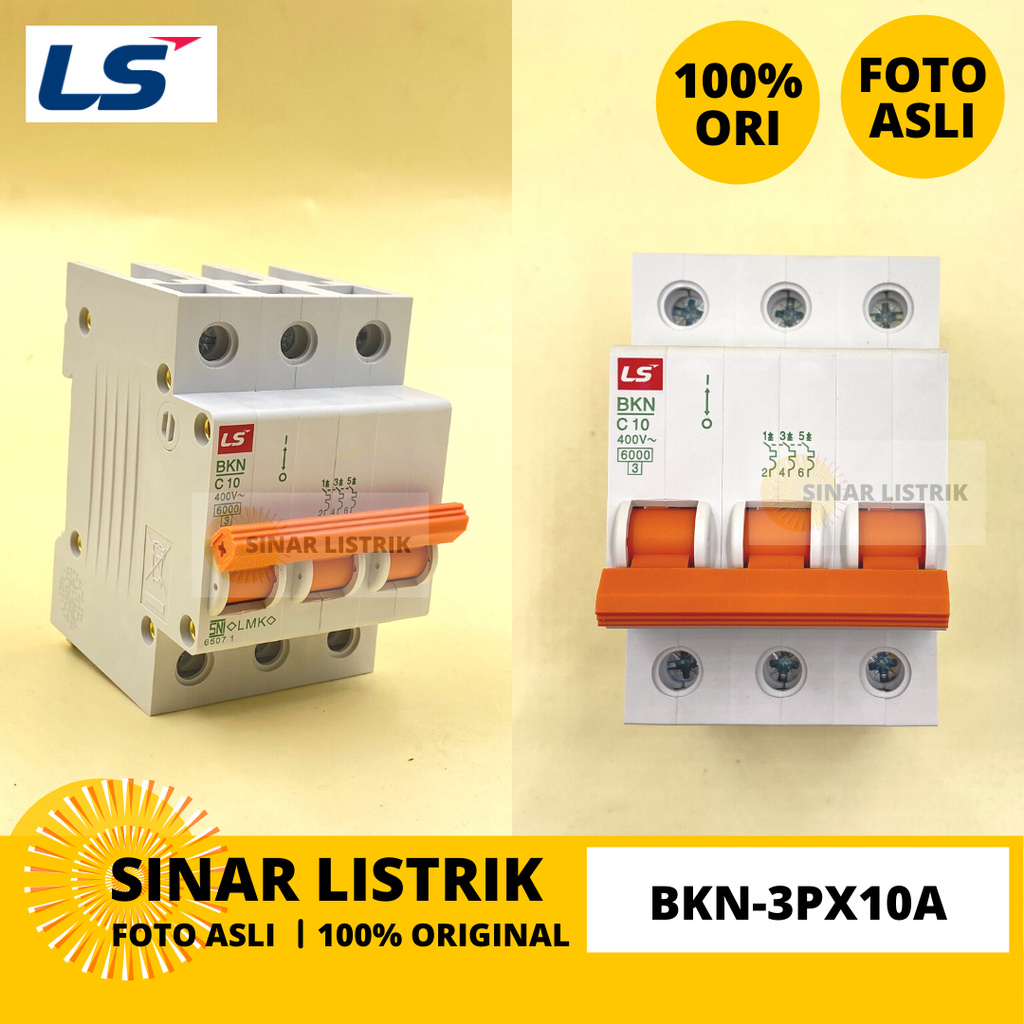Jual LS MCB BKN 3P 10A 3PHASE 10A | Shopee Indonesia