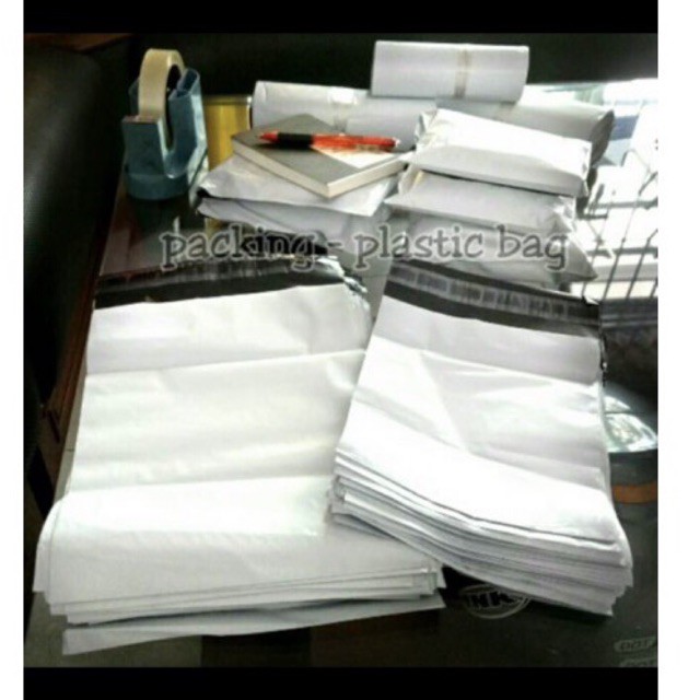 Jual kertas packing isi 100 Lembar polymailer | Shopee Indonesia