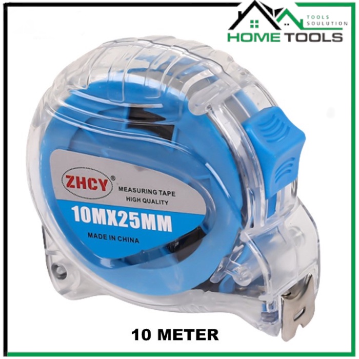 Jual Meteran Pengukur Anti Karat 10 Meter Tahan Banting Bahan Stainless Steel Tembus Pandang Rol ...