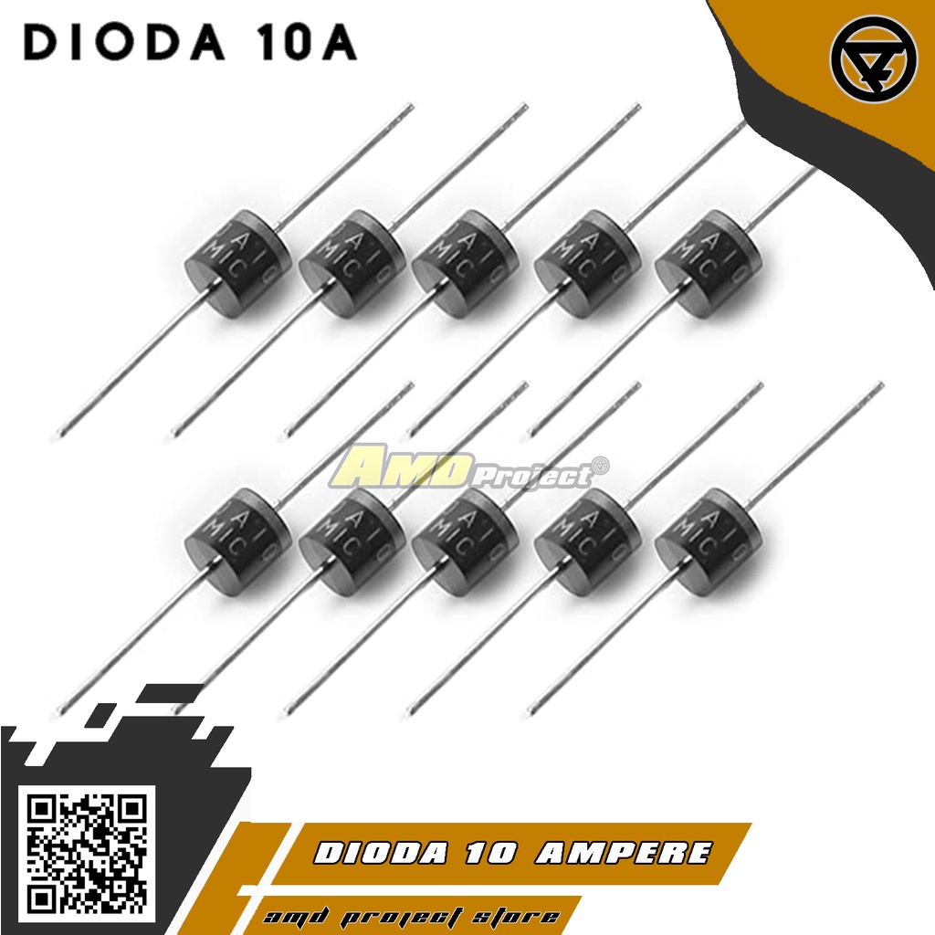 Jual Dioda 10A 1000V Diode Rectifier Original Penyearah 10 Ampere ...