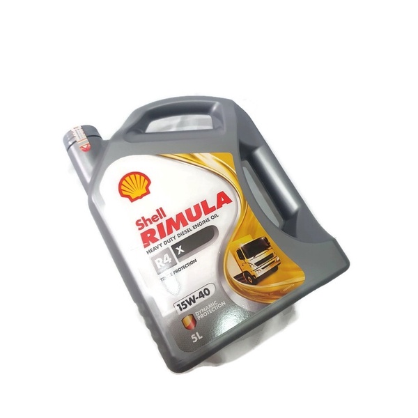 Jual Oli Mesin Diesel Shell Rimula R4X 15W-40 5 Liter | Shopee Indonesia
