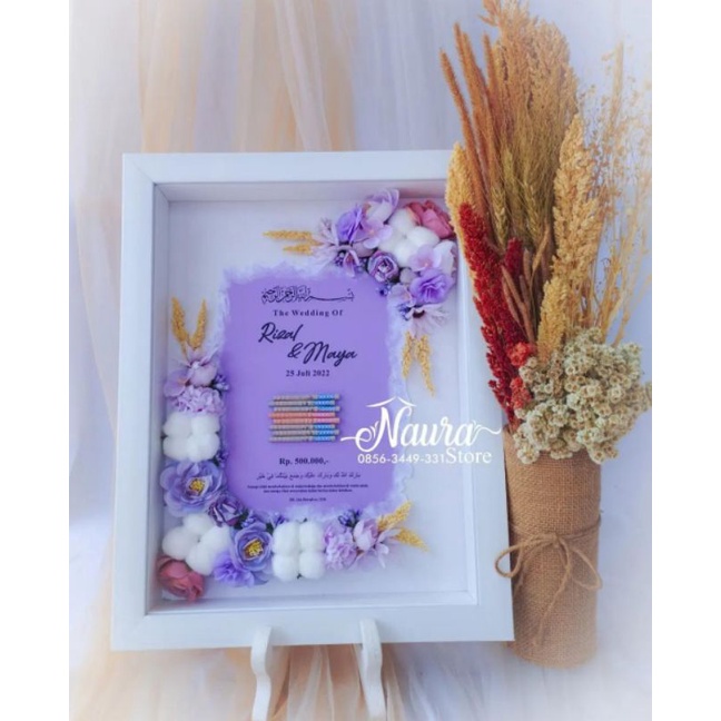 Jual Mahar Pernikahan Ukuran 30 cm x 40 cm / Mahar nikah / Mahar ...
