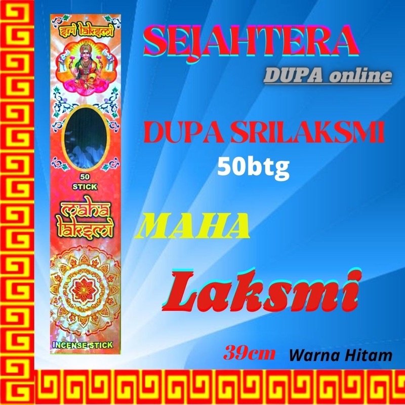 Jual Dupa Hio Harum SriLaksmi “Maha Laksmi” isi 50 batang | Shopee Indonesia