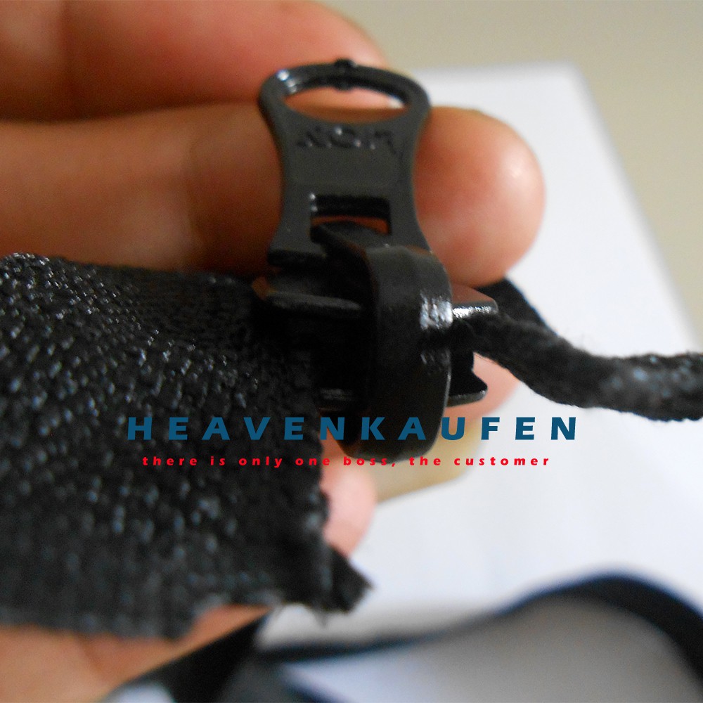 Jual GROSIR Resleting/Ritsleting Merk Lion Gigi Vislon 70 cm Hitam ...