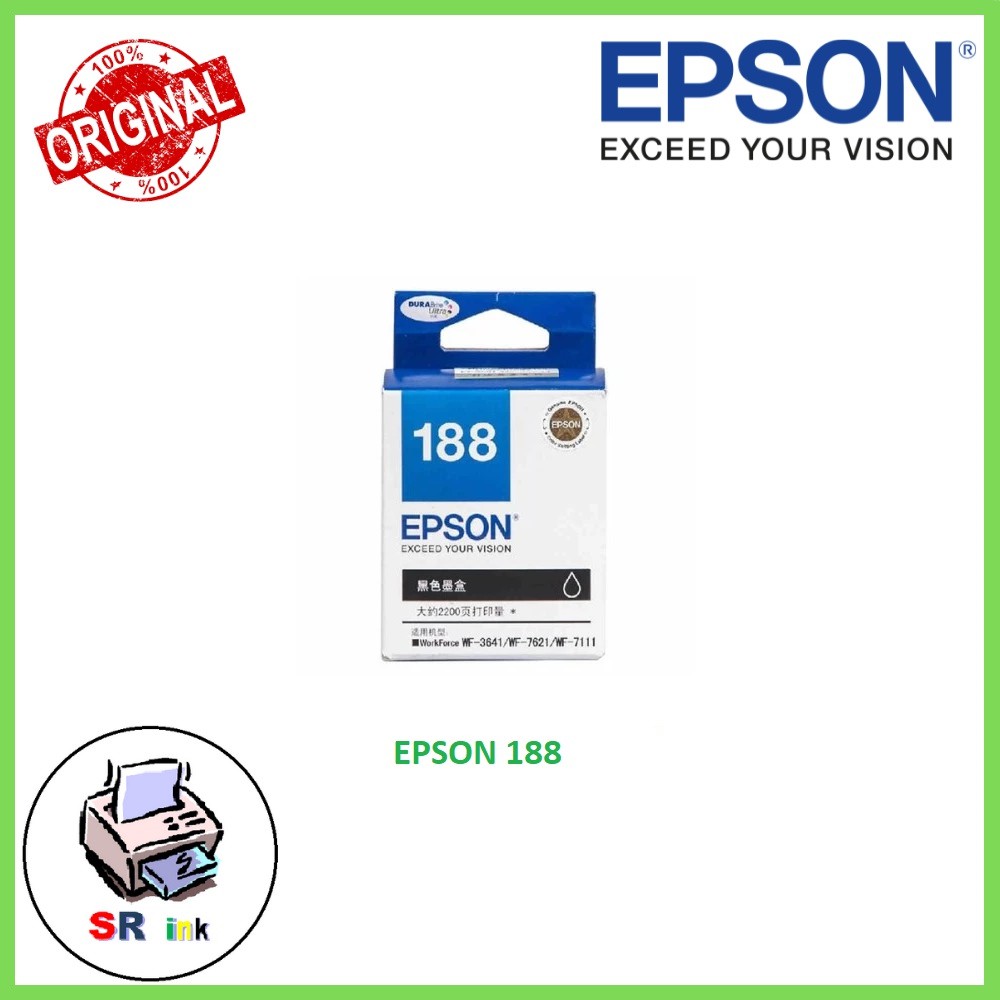 Jual Cartridge Epson 188 Black | Shopee Indonesia