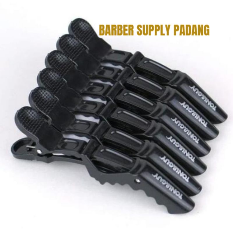 Jual Jepitan Buaya/ Jepit Salon / Jepit Rambut Toni & Guy Crocodile isi 6 pcs | Shopee Indonesia