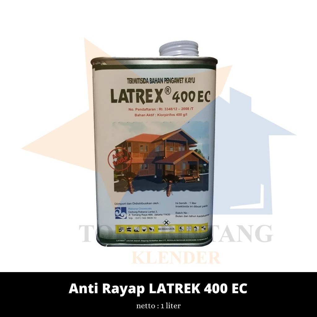 Jual Anti Rayap Latrex 400 EC (1 liter) (pcs) | Shopee Indonesia