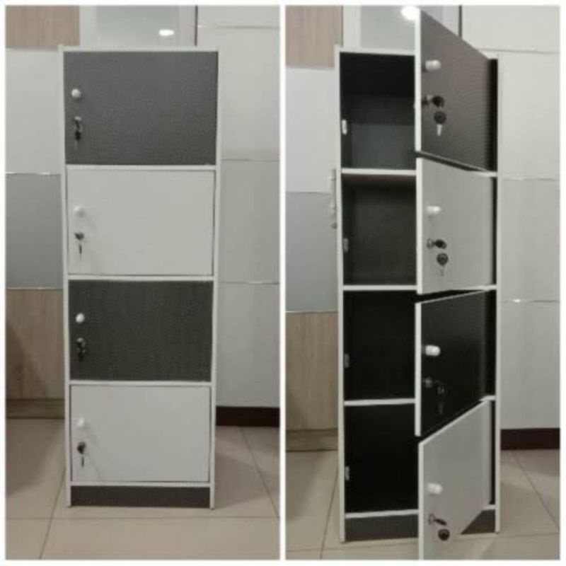 Jual LEMARI LOCKER || RAK PENYIMPANAN SERBAGUNA 4 & 5 SUSUN || RSG ...