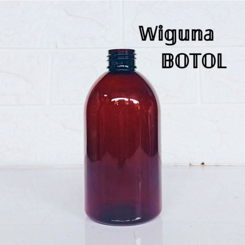 Jual Botol Oval 250ml Amber Neck 24 / Botol PET 250ml Model Oval Neck 24 | Shopee Indonesia