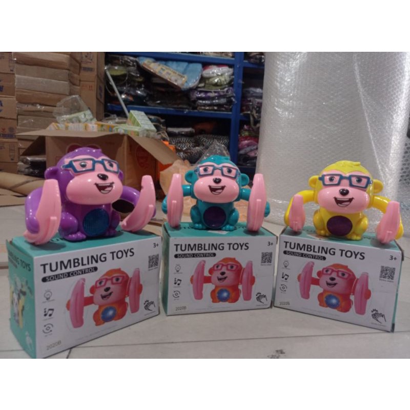 Jual tumbling toys mainan monyet putar | Shopee Indonesia