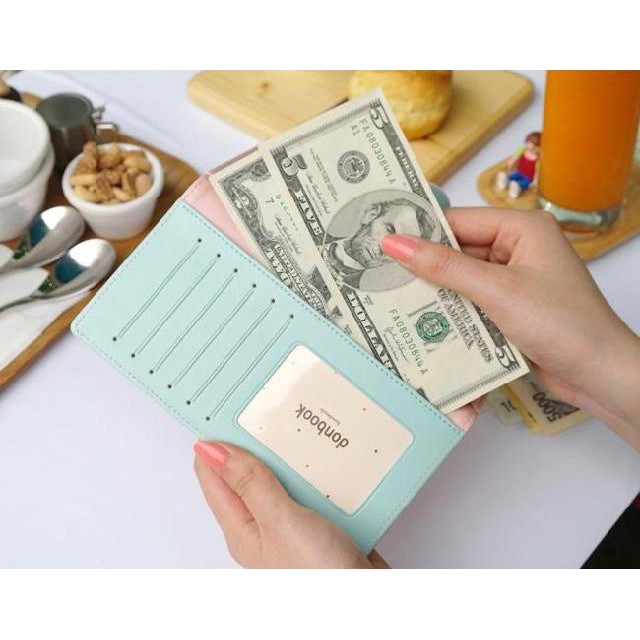 Jual Travelmate Korean Crown Zip Smart Wallet Dompet Uang Korea Trendy ...