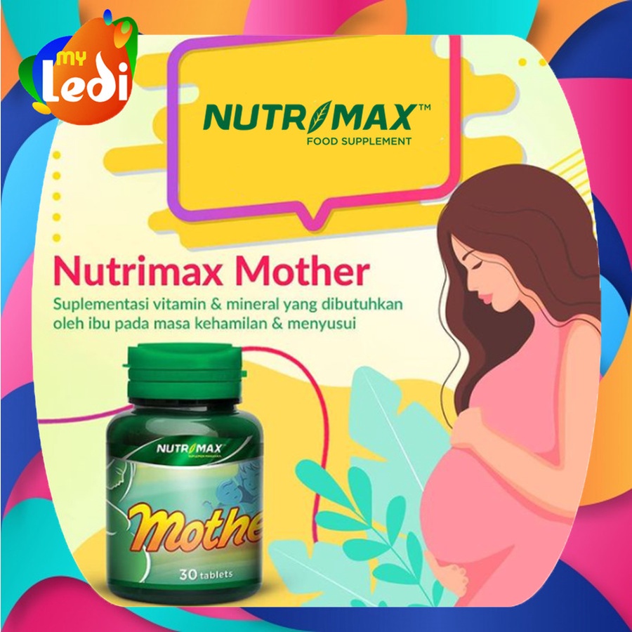 Jual Nutrimax Mother Isi 30 Tablet Vitamin Ibu Hamil And Menyusui