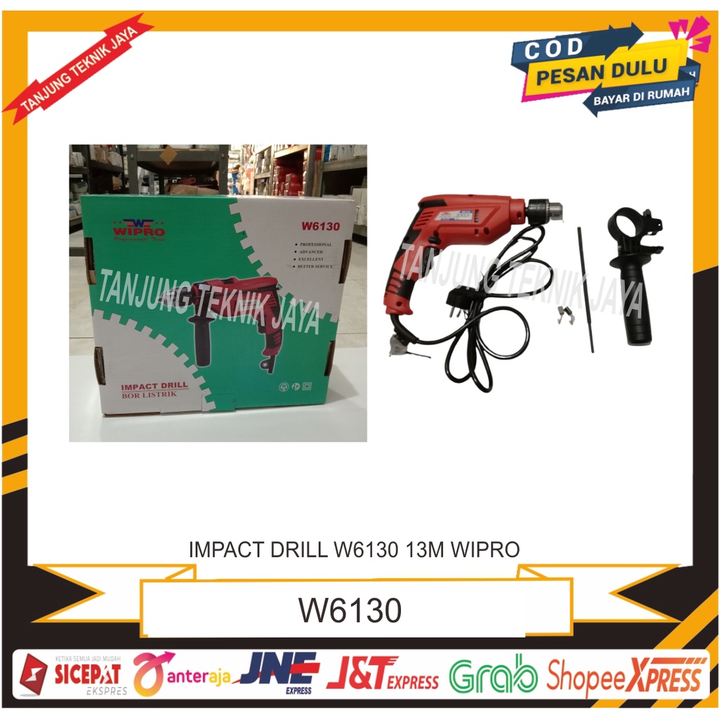 Jual MESIN BOR LISTRIK WIPRO 13M / IMPACT DRILL WIPRO W5130 MURAH ...