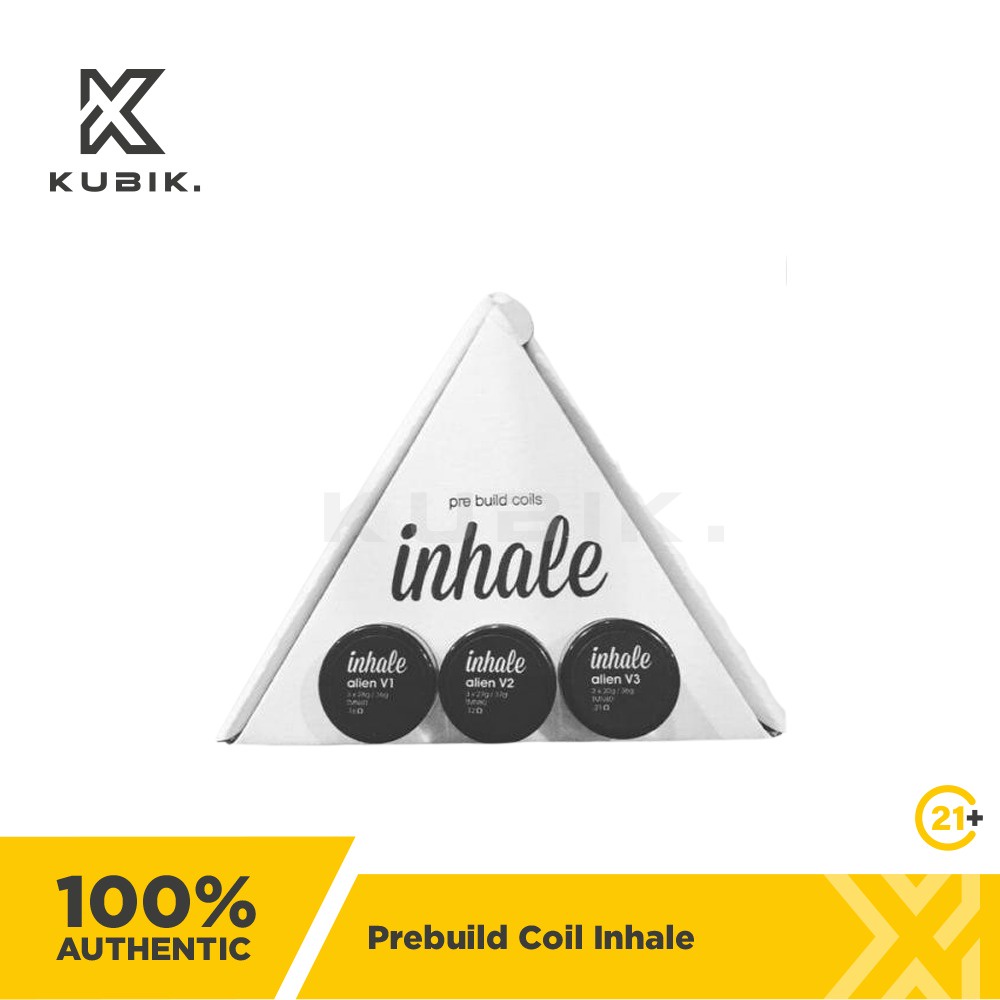 Jual Inhale Alien V1 V2 V3 Prebuild Coil Authentic | Shopee Indonesia